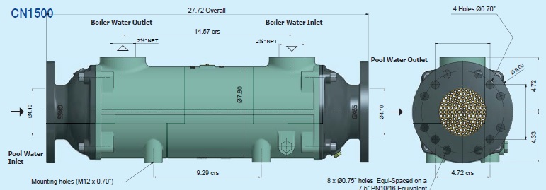 Bowman Swimming Pool Heat Exchangers - Valutech